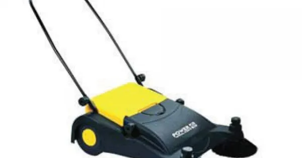 Powerwash Manual Outdoor Sweeper – 2800 m²/h, 80 cm Brush, 40 L Dust ...